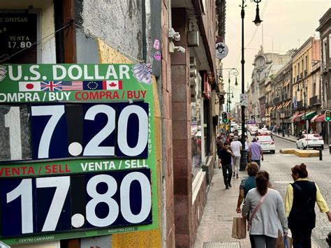 La Jornada Peso Retrocede Aversión Al Riesgo Regresa A Los Mercados