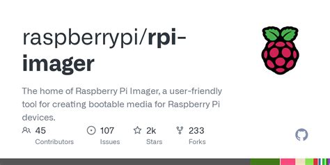 rpi imager control at qml · raspberrypi rpi imager · github