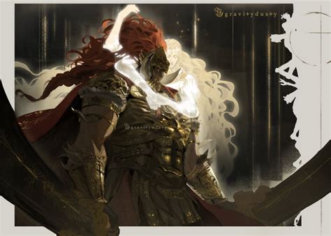 Miquella And Promised Consort Radahn Elden Ring And 1 More Drawn By