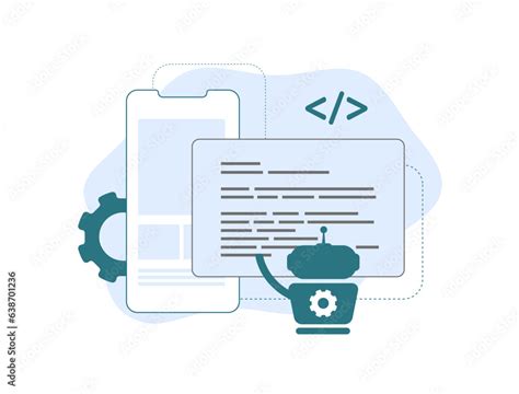 Ai Coding Assistant Tools Concept Built Generative Ai Powered Mobile App Ai Code Writing