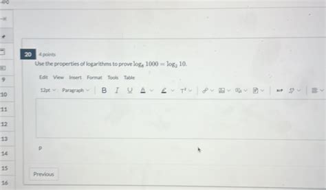 Points Use The Properties Of Logarithms Studyx