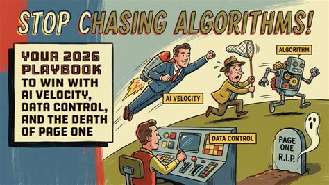 Stop Chasing Algorithms Your 2026 Playbook To Win With Ai Velocity