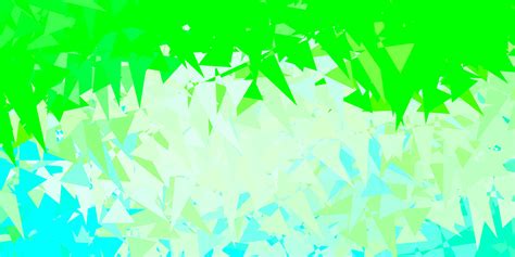 Light Green Vector Backdrop With Chaotic Shapes 11590193 Vector Art At