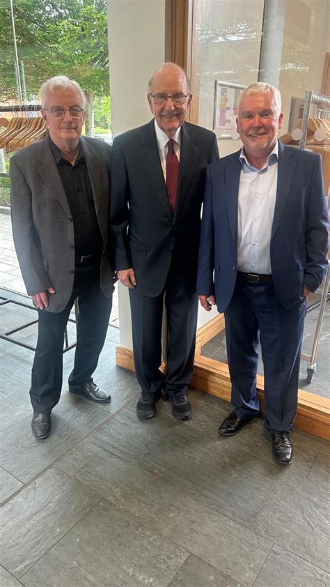 What An Honour For Our Queens Alumnus Patrick Farry And Longstanding Client Morris Evans To