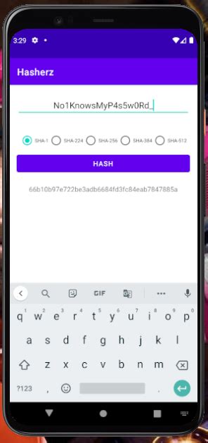Github Karaskivandroid Hasherz An Android App That Can Hash A Text