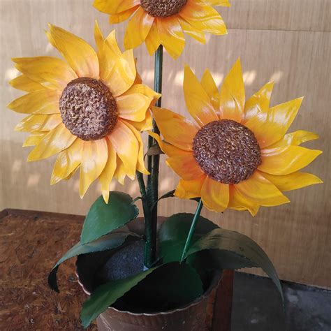 Reciclaje Flores De Botellas Plásticas
