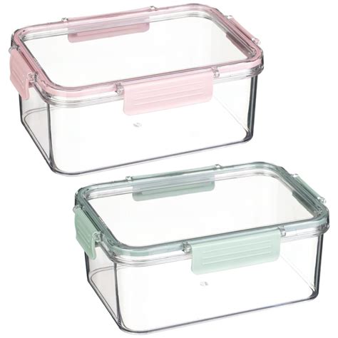 Airtight Clip Lock Container 105l Pink Kitchen Storage Bandm