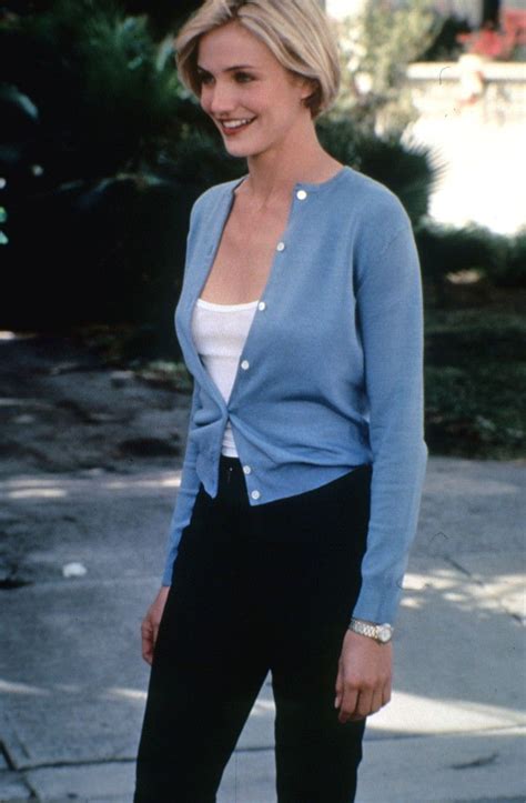 Pin By Marseven On Cameron Diaz Cameron Diaz Short Hair 90s Fashion