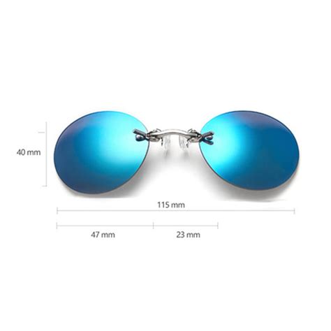 Unisex Matrix Morpheus Frameless Rimless Movie Sunglasses