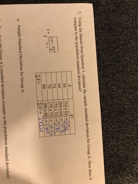 Solved 2 Using The Dataset From Question 1 Calculate The