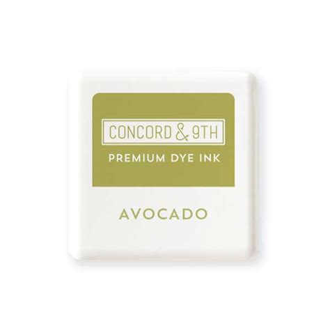 Concord And 9th Ink Cube Avocado The Foiled Fox