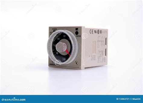 TIME RELAY Stock Image Image Of Control Electronic