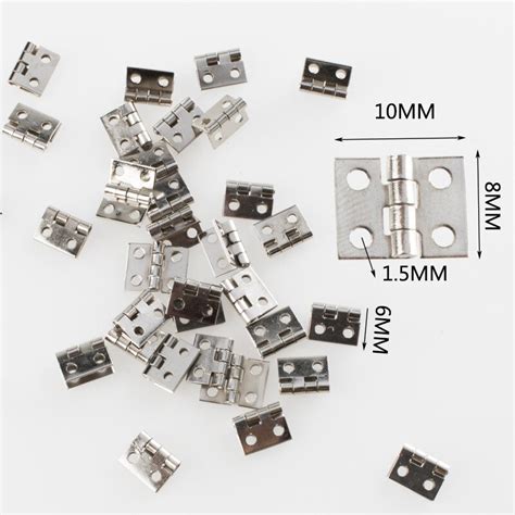 20pcs Mini Cabinet Hinges Furniture Fittings Tiny Vicedeal