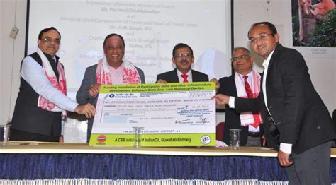Mou With Respect To Csr Grants Signed Between Assam State Zoo