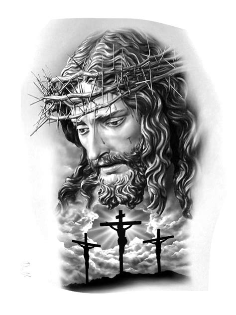 Arte Tattoo Jesus Cristo Jesus Tattoo Statue Tattoo Christ Tattoo