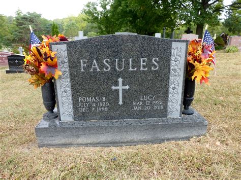 Ltc Pomas Bean Fasules 1920 1988 Mémorial Find A Grave