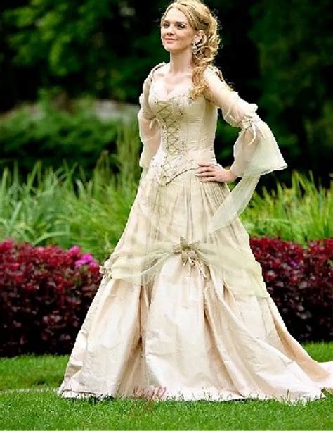 Celtic Renaissance Wedding Dresses Celtic Wedding Gown Sparklyscotty