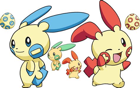Plusle And Minun
