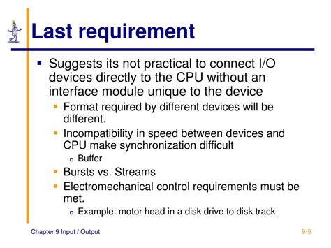 ppt chapter 9 input output powerpoint presentation free download