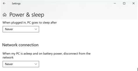 Enable Network Connections While In Modern Standby On Windows