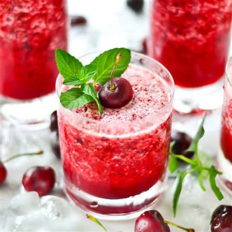 Frozen Cherry Lemonade Tina A Girl Who Loves To Eat