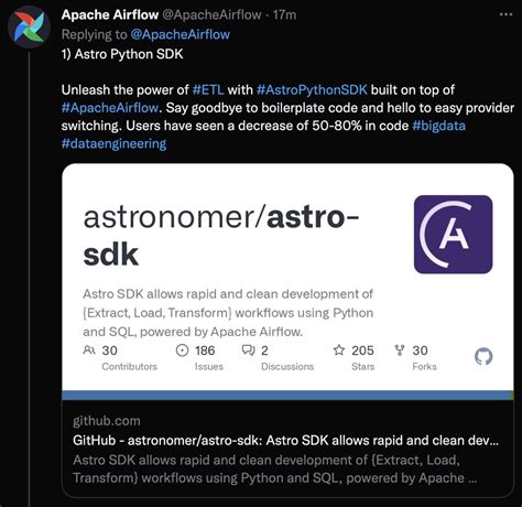 Kaxil Naik On Linkedin Apacheairflow Etl Dataengineering Bigdata