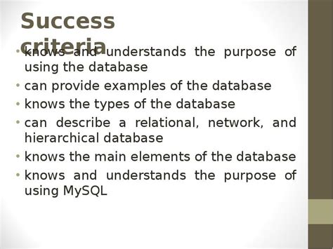 Database Database Management System Mysql презентация доклад