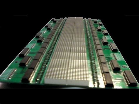 A Simple LED Dot Matrix Display Anyone Can Make Anywhere In The World Make