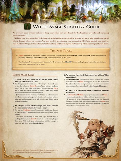 Class Packet White Mage Pdf