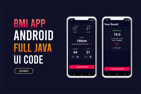 Bmi Calculator Android App Source Code Faedze