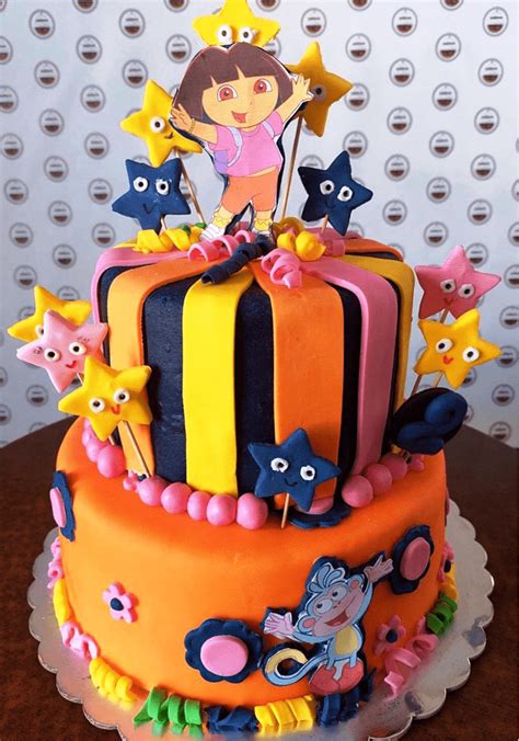Dora The Explorer Birthday Cake Ideas Images Pictures