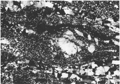 Ductilely Deformed Feldspar Porphyroclast Shows The Nucleation And