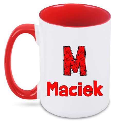 Kubek Duży 440 Ml Prezent Z Imieniem Maciek Dla Maćka 5 Inna Marka Sklep Empikcom