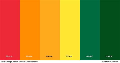 Yellow Orange Color Palette Yellow Orange Color Codes Its Meaning