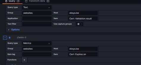 Show 2 Metrics In One Single Widget Inside A Dashboard Dashboards