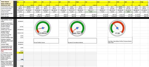Free Share Portfolio Spreadsheet In Rental Real Estate Or Stocks