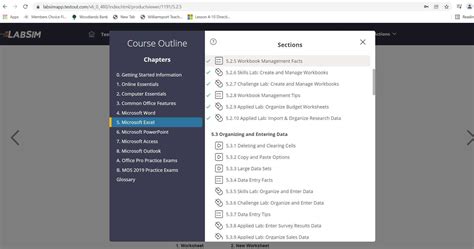 Excel Testout 526 Showing How To Use