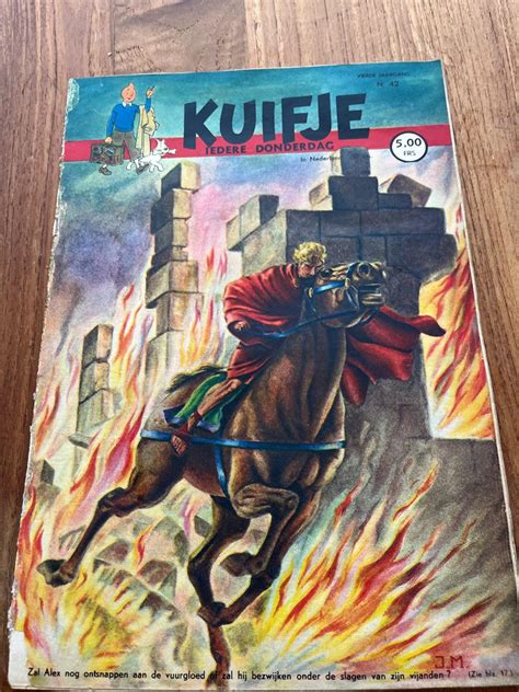 Hergé Weekblad Kuifje Tintin nr Cover Alex Jacques Martin Mijn Bobbedoes