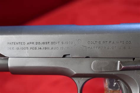 Wed May 29 Colt 1911a1 Us Army Service Pistol 1945 Production