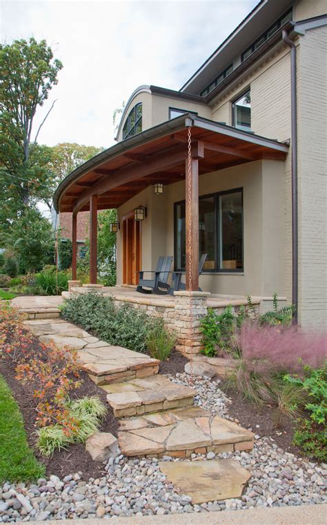Exterior Designs By CHECA Architects Transitional Garden DC Metro