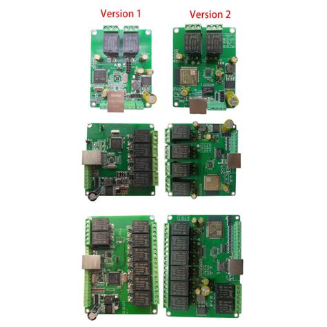 Ethernet Relay Network Wifi Switch Modbus Mqtt Tcp Web Schedule