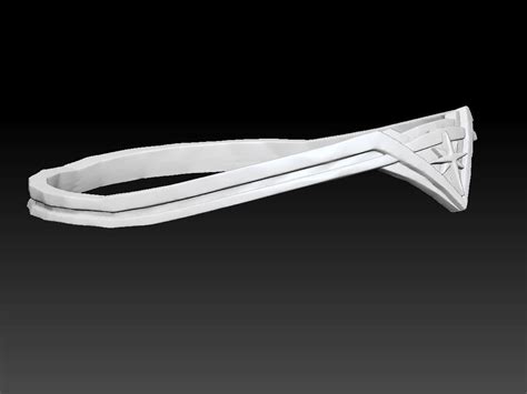 Wonder Woman Tiara Gal Gadot 3d Printing Model Stl