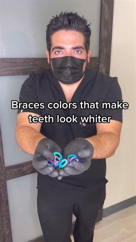 Brace Colors That Make Teeth Look Whiter Braces Colors Braces Teeth