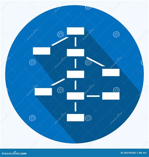 Decision Trees Line Icons Collection Nodes Classification Entropy