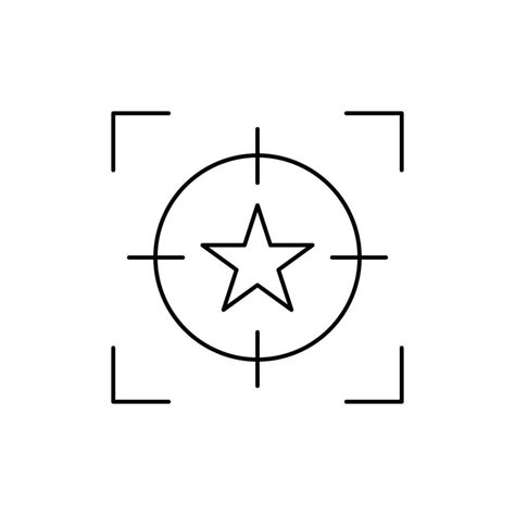 Target Icon Outline Icon 26503312 Vector Art At Vecteezy