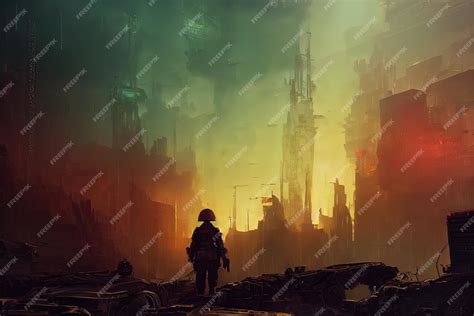 Ilustración De Fondo De La Guerra Mundial 2020 2023 Años Tanques
