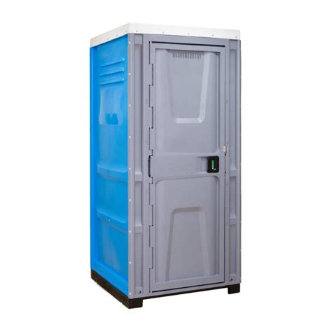 Plastikinis Lauko Biotualetas Pilkas Mėlynas Lauko Tualetai