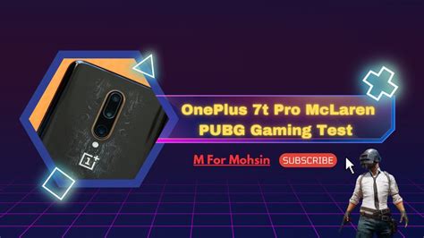 OnePlus T Pro G McLaren PUBG Gameplay Test Oneplus T Pro G Mclaren Gaming Test PUBG Mobile