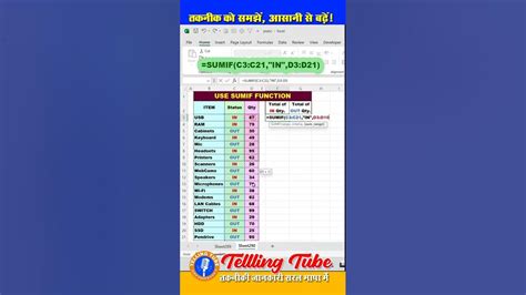How To Use Sumif Function In Microsoft Excel Youtube