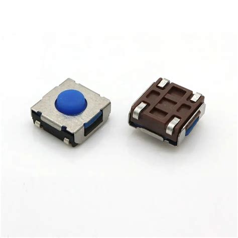 Best Tact Switch Silicone Light Touch Switch Blue White Red Button Metal Base Factory Price
